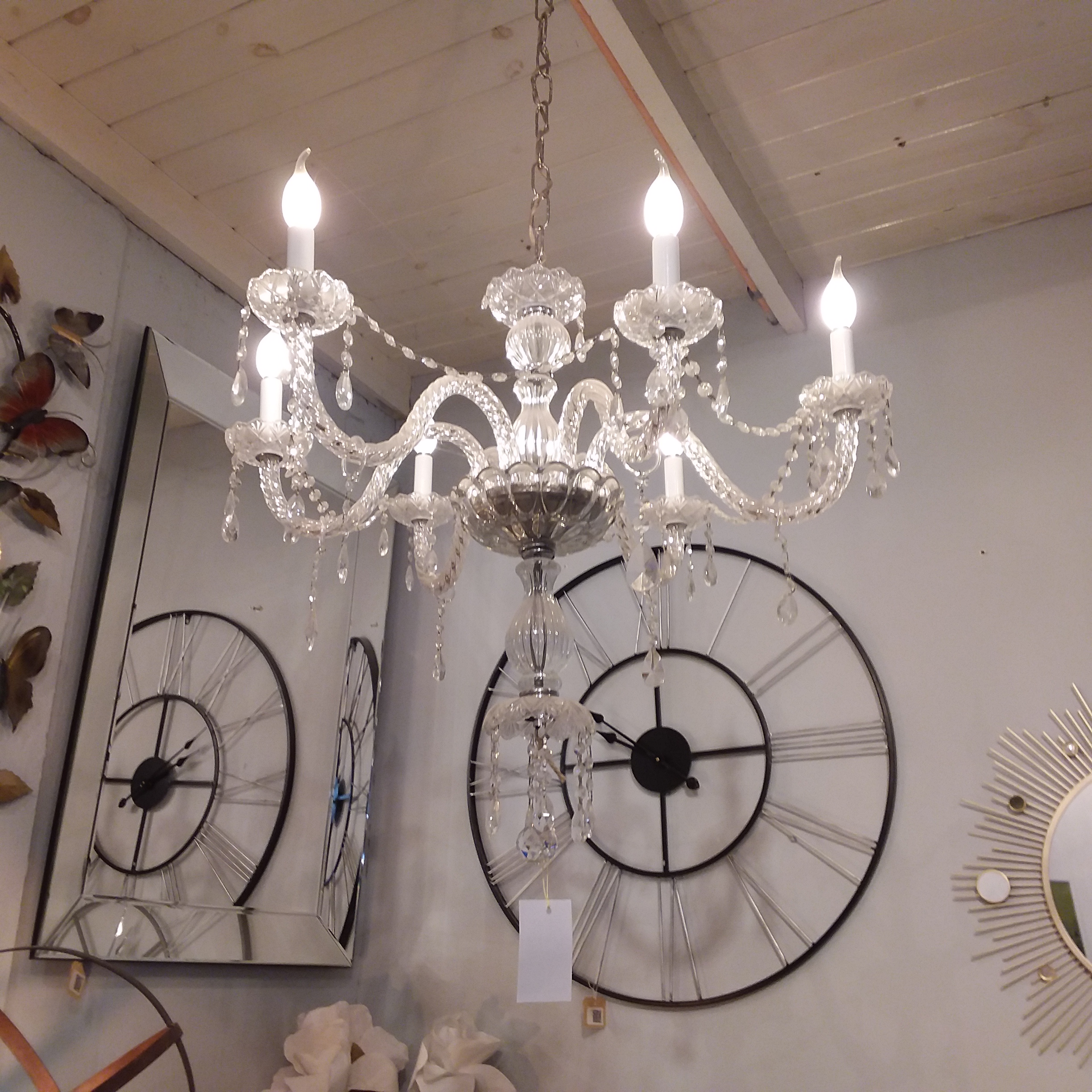 Araña 6 Luces grandes | Real Home By Estacion Deco